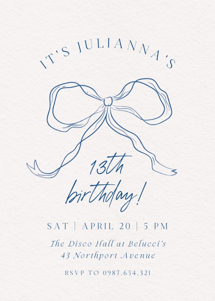 Teen Birthday Invitation Templates (Free) | Greetings Island