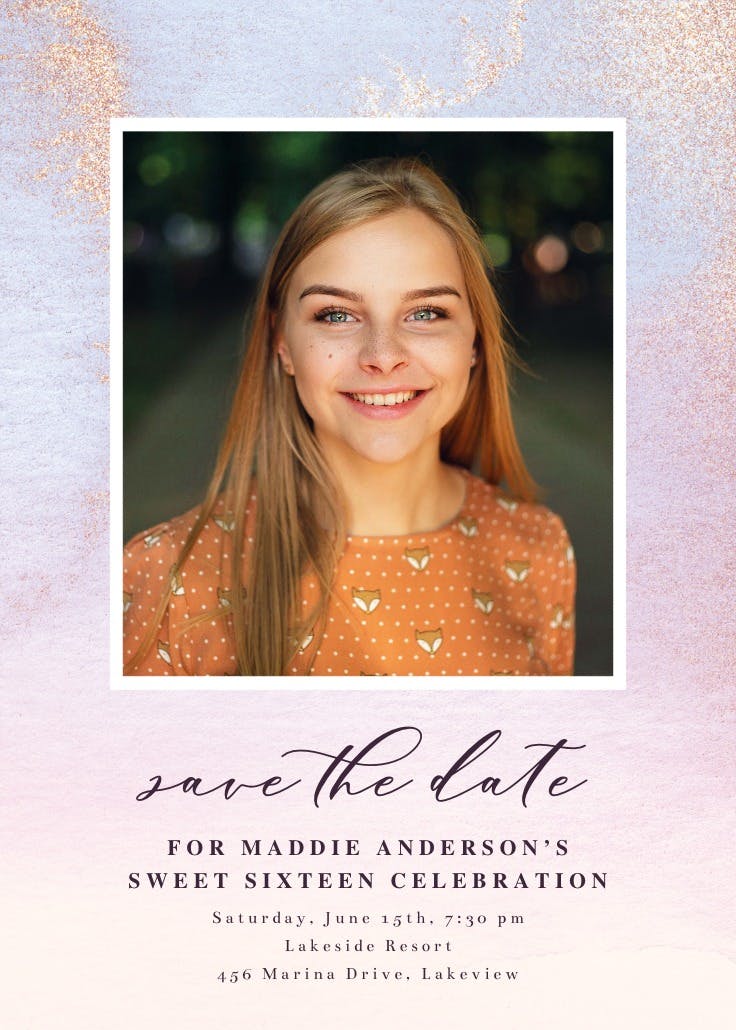 Milestone Birthday Invitation Templates (Free) | Greetings Island