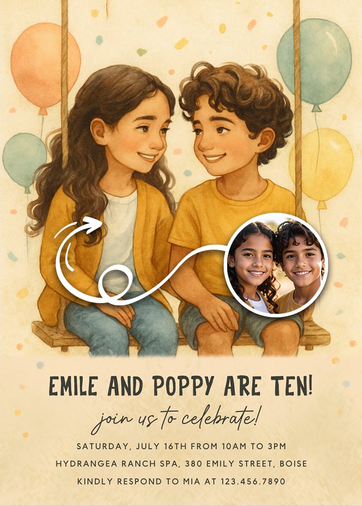 AI Birthday Invitation Maker | Greetings Island