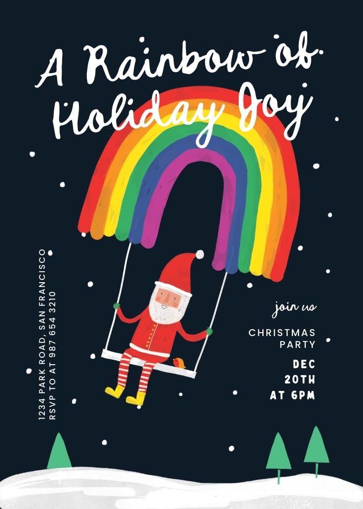 Christmas Poster Templates (Free) | Greetings Island