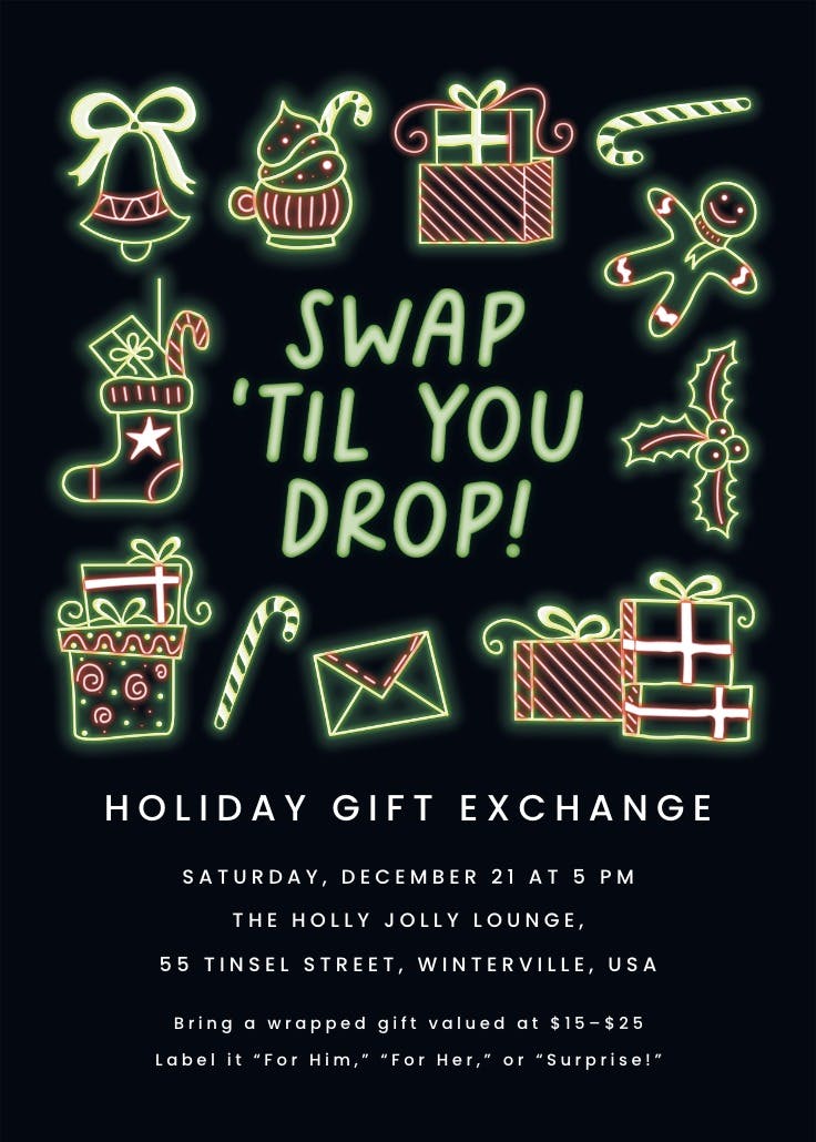 Christmas Poster Templates (Free) | Greetings Island