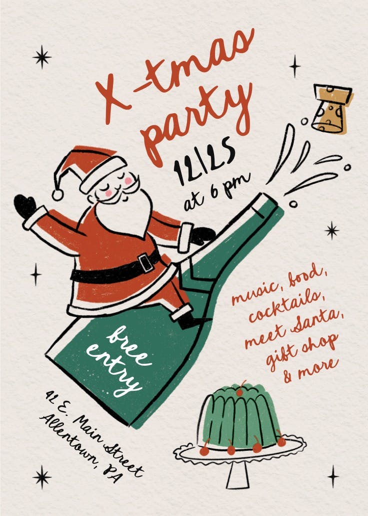 Christmas Poster Templates (Free) | Greetings Island